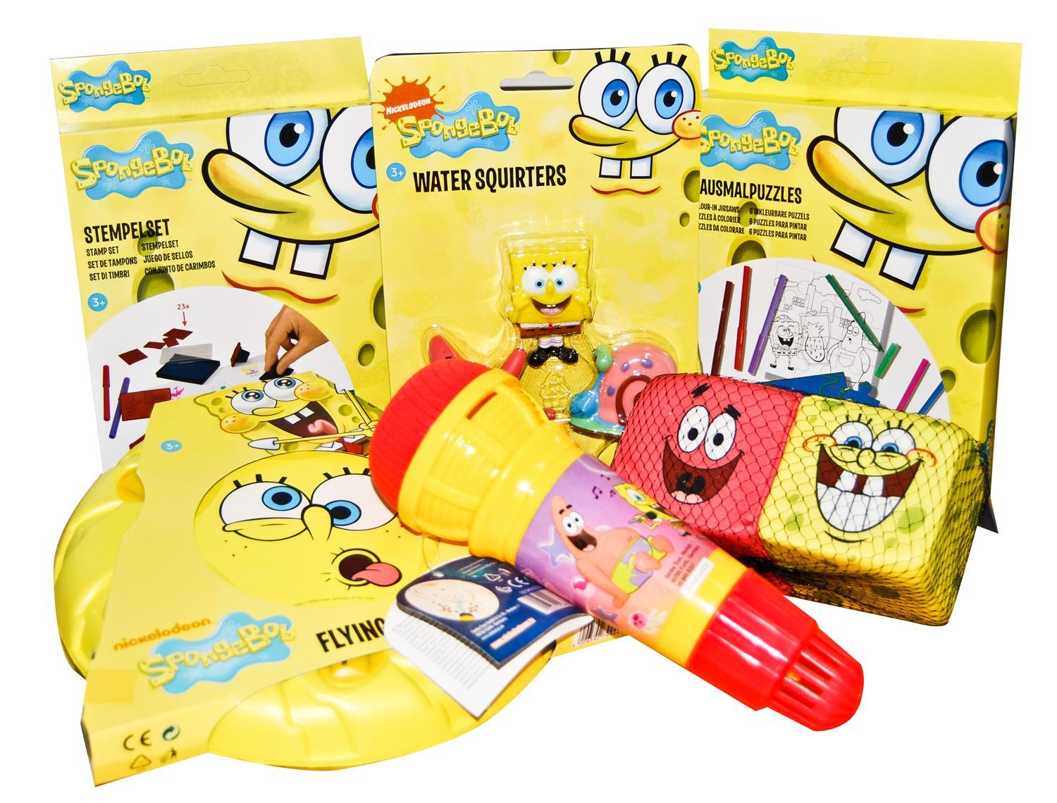 Spongebob Xmas Bargain Pack 6 Items $60 Value - Simba